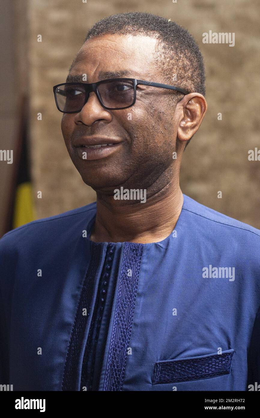 Senegal famous singer Youssou Ndour pictured during the second day of a ...