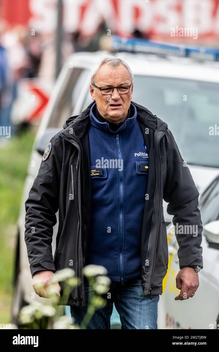 Alain Remue, Leiter der Abteilung für Vermisste, die bei der Suche nach Julie Van Espen in der ...