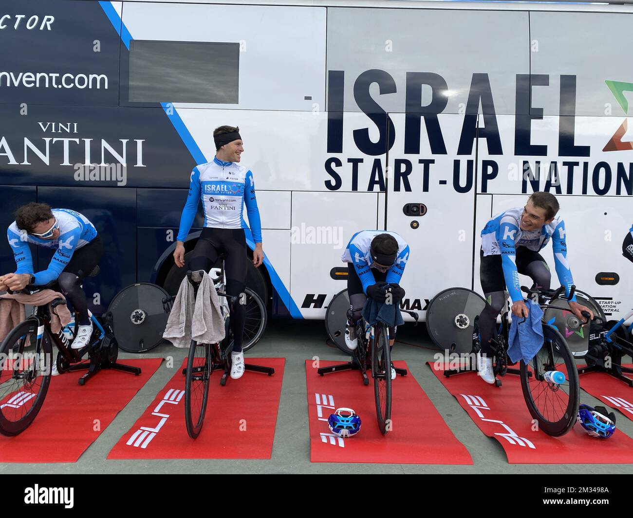 Der belgische Tom Van Asbroeck von Israel Start-up Nation, der ...