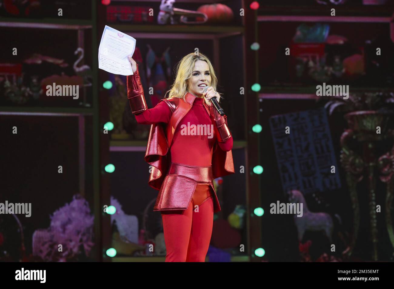 Klaasje Meijer von K3 tritt auf der Premiere der neuen K3-Show von ...