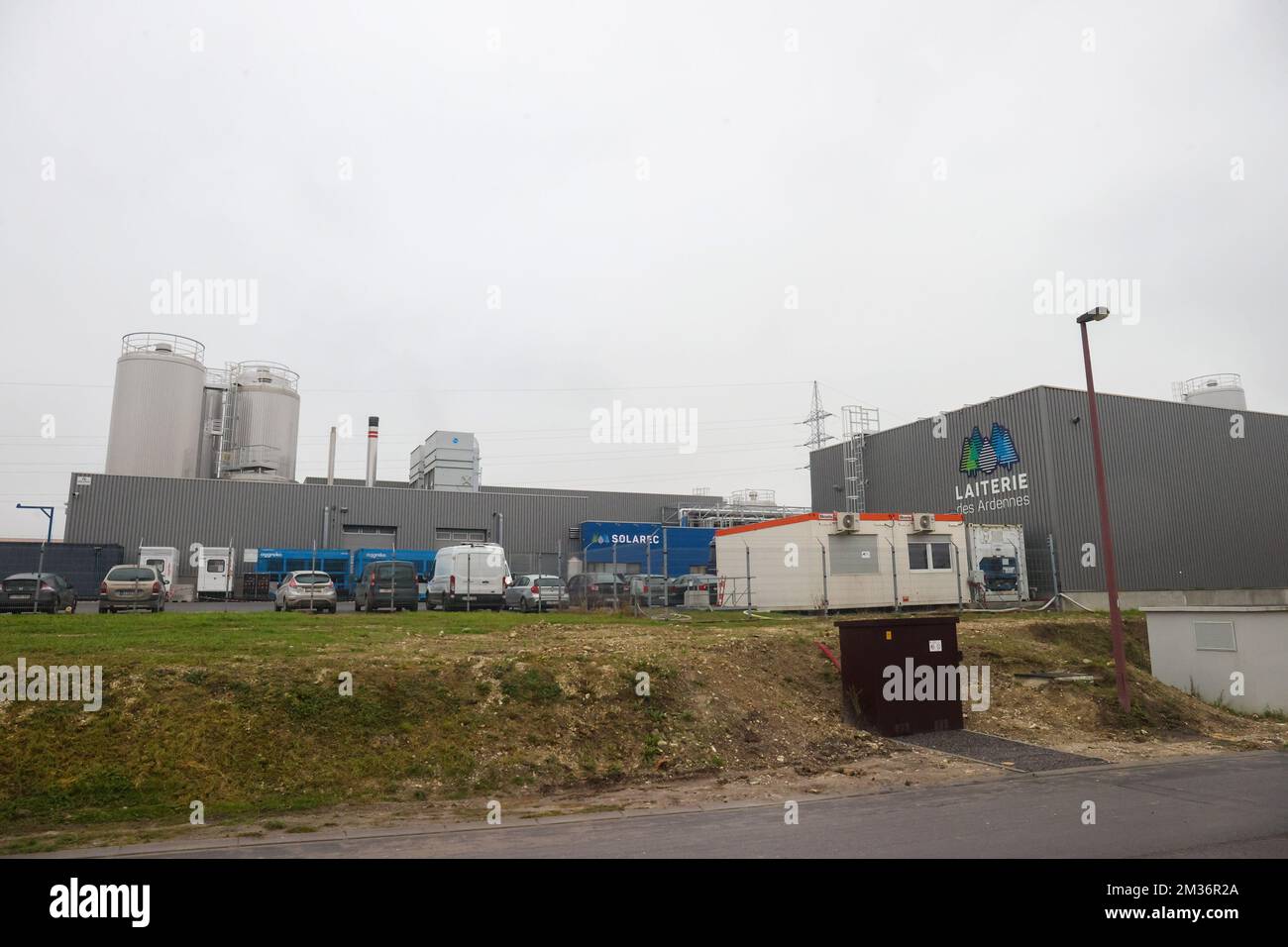 Abbildung zeigt Solarec, Teil der „Laiterie des Ardennes“, in Baudour ...