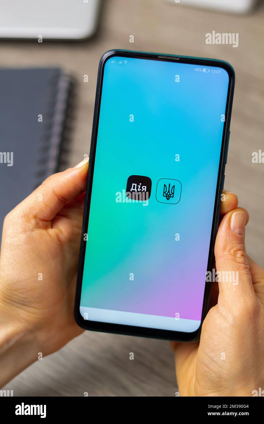 Logo der diia app -Fotos und -Bildmaterial in hoher Auflösung – Alamy
