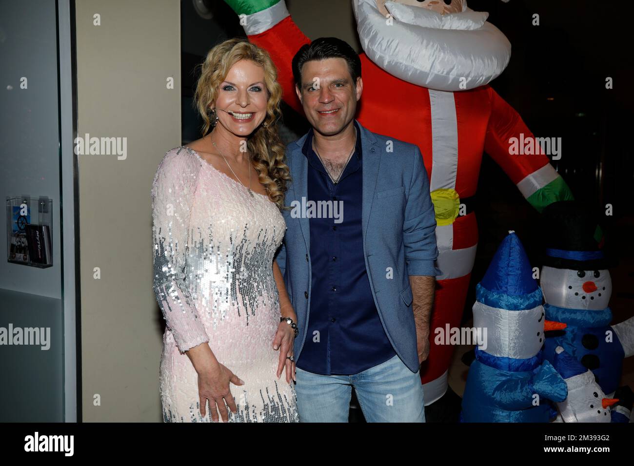 Victoria Herrmann und Steffen Sturm bei der Liveshow Music-Match im ...