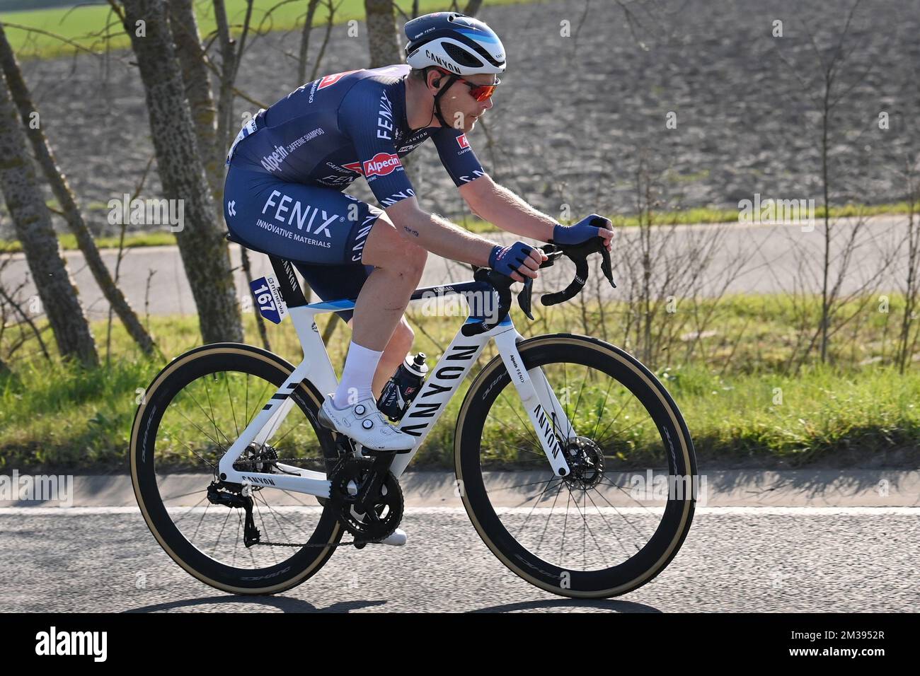 Belgische Julien Vermote von Alpecin-Fenix in Aktion während des ...