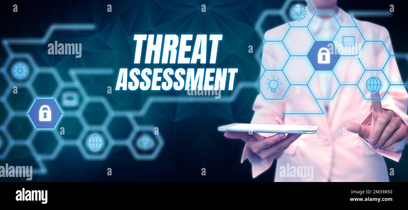 Text mit Bedrohungsanalyse zur Inspiration. Geschäftsüberblick zur ...