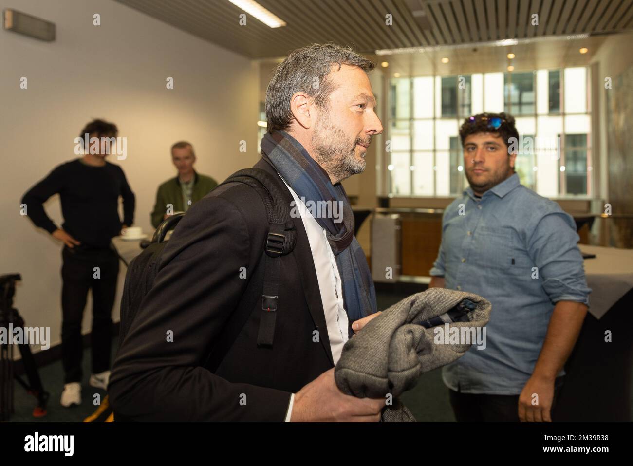 Pierre Wunsch, Gouverneur der Nationalbank (BNB-NBB), bildete dies bei ...