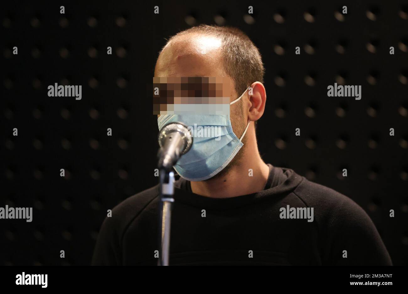 Der Angeklagte Ghorgita 'Ionut' Balan (31 Jahre alt), der während der ...