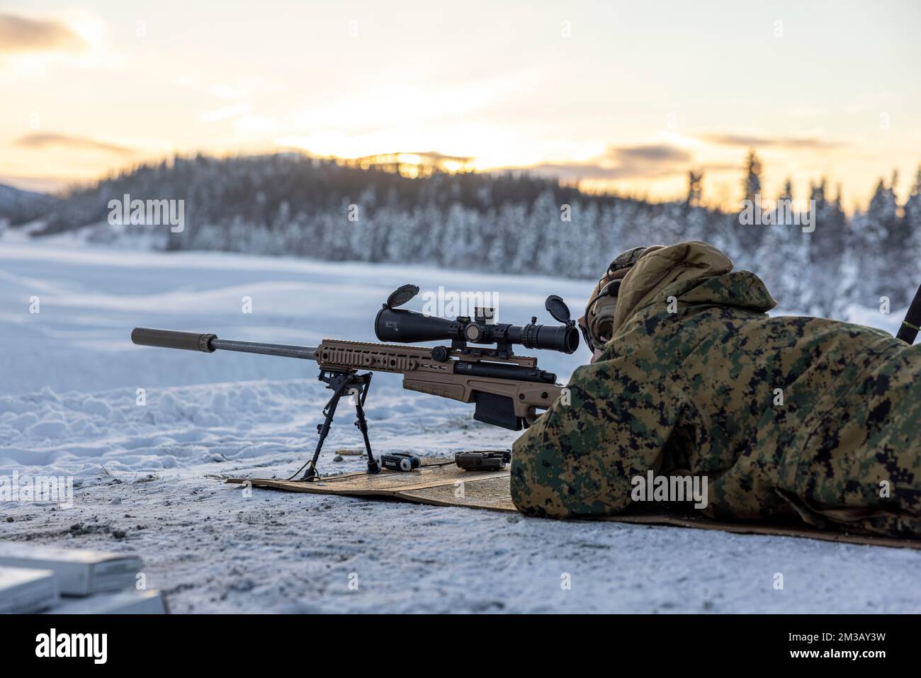 A U.S. Marine with 2d Reconnaissance Battalion, 2d Marine Division ...