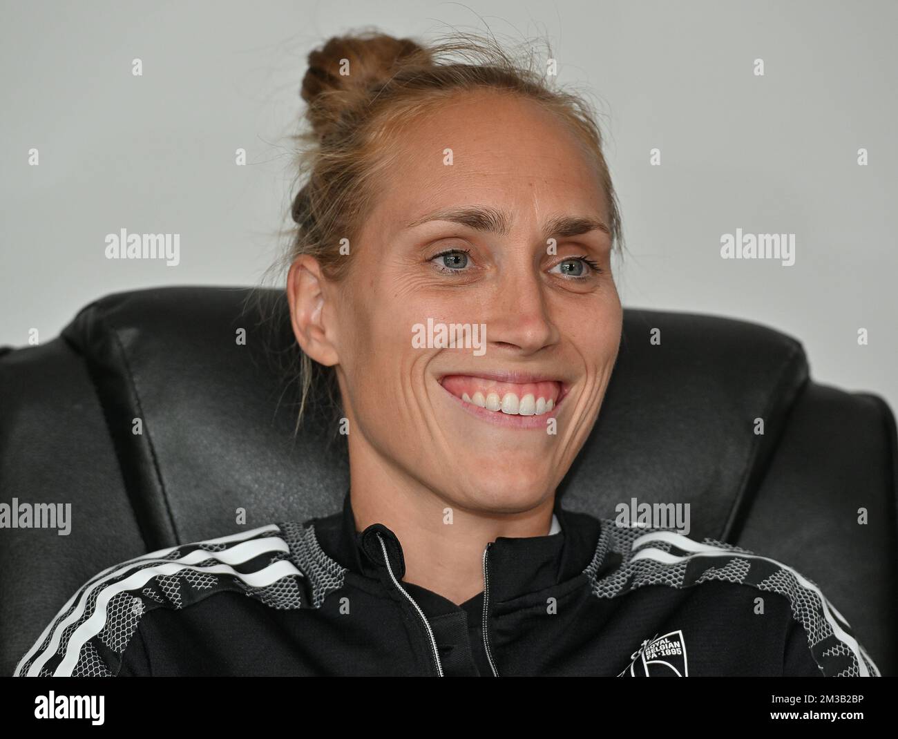 Die belgische Fußballnationalmannschaft Janice Cayman hat am Donnerstag ...