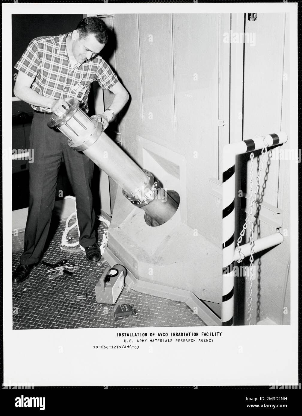 Installation of AVCO Irradiation Facility , Armories, Ordnance industry ...