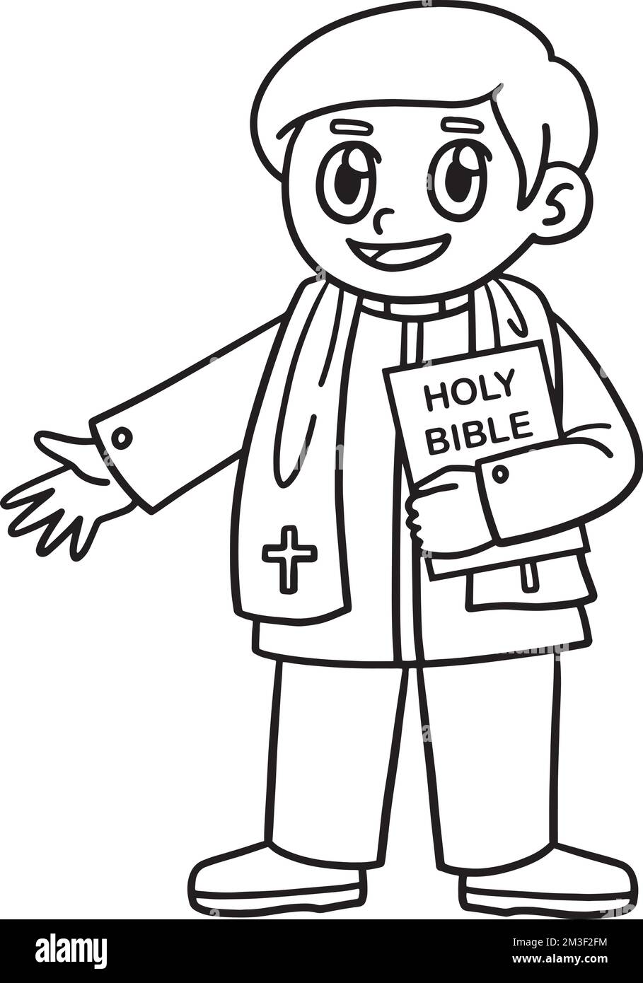 Christian priest Stock-Vektorgrafiken kaufen - Alamy