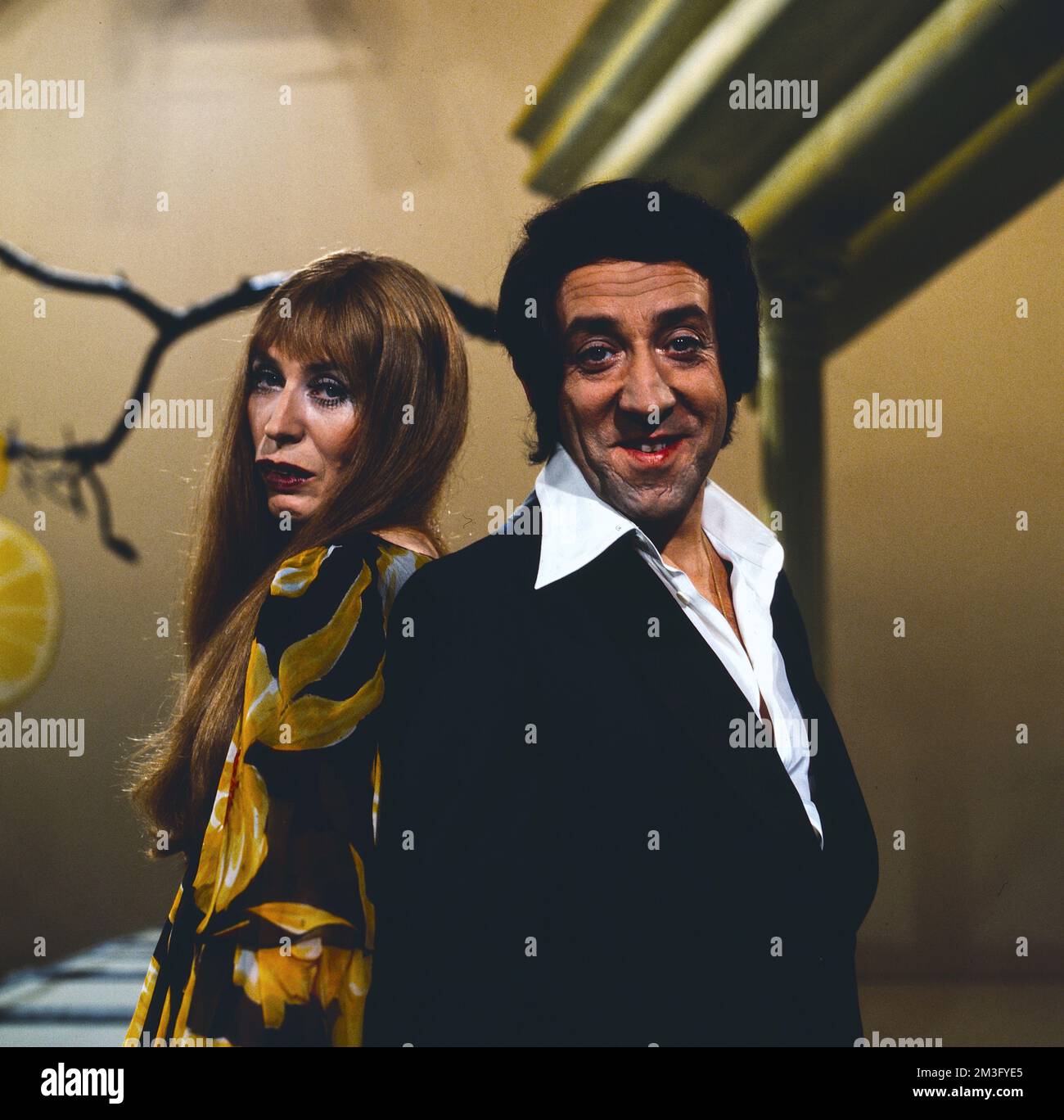 Abramakabra, ARD Comedy Serie, Deutschland, 1975, Skizze mit Dieter ...