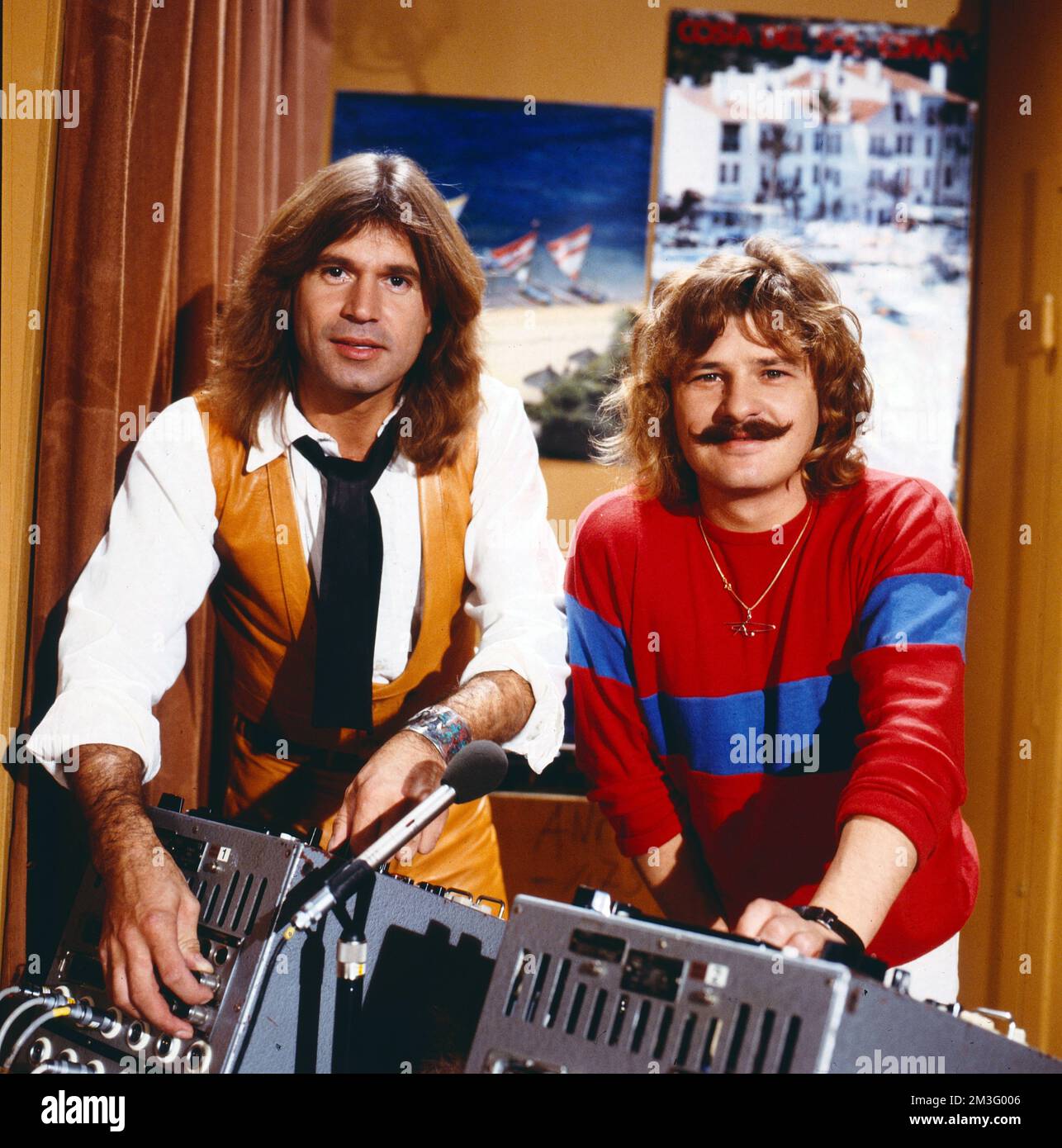 Waterloo und Robinson, Pop-Duo aus Österreich mit Hans Kreuzmayr und ...