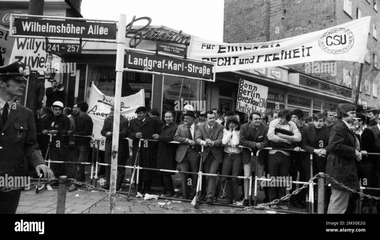 Das 2.. Treffen von Bundeskanzler Willy Brandt mit dem DDR-Abgeordneten ... Das 2.. Treffen von Bundeskanzler Willy Brandt mit dem DDR-Abgeordneten ...