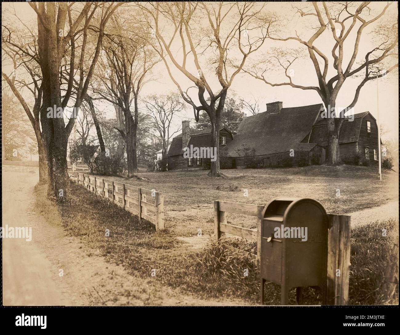 Ye Olde Jonathan Fairbanks House, Eastern Ave und East Street, Dedham ...