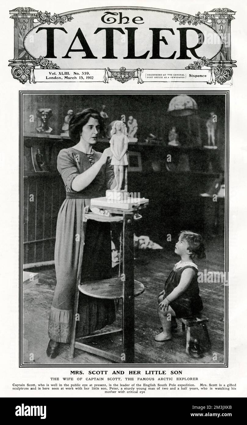 Kathleen scott bildhauerin -Fotos und -Bildmaterial in hoher Auflösung ...