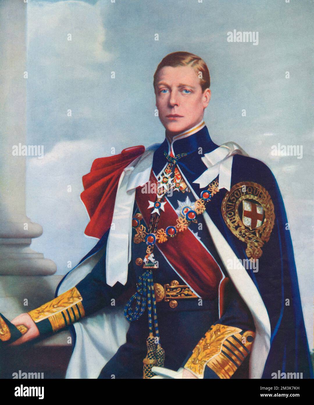 König Edward VIII (1894-1972), später Herzog von Windsor, gemalt von ...