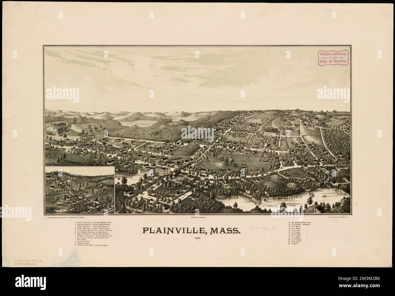 Karte von plainville -Fotos und -Bildmaterial in hoher Auflösung – Alamy