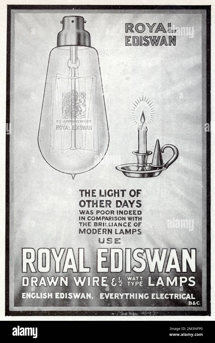 Edison und swan electric light company -Fotos und -Bildmaterial in ...