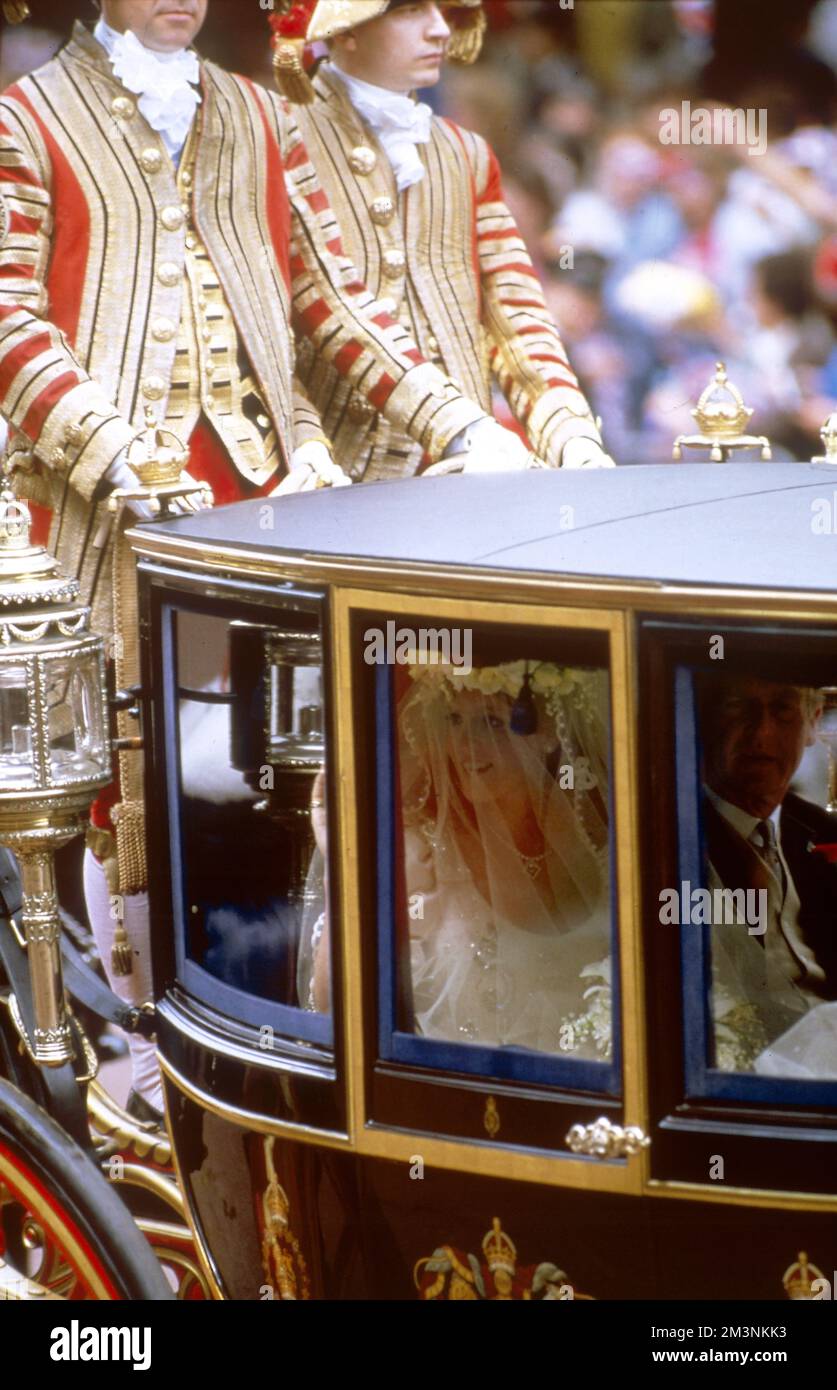 Matrimonio di principe andrew e sarah ferguson -Fotos und -Bildmaterial ...