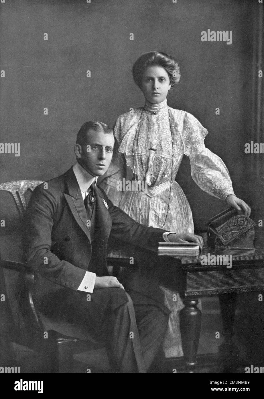 Prinz Andrew von Griechenland (1882 - 1944), vierter Sohn von König ...