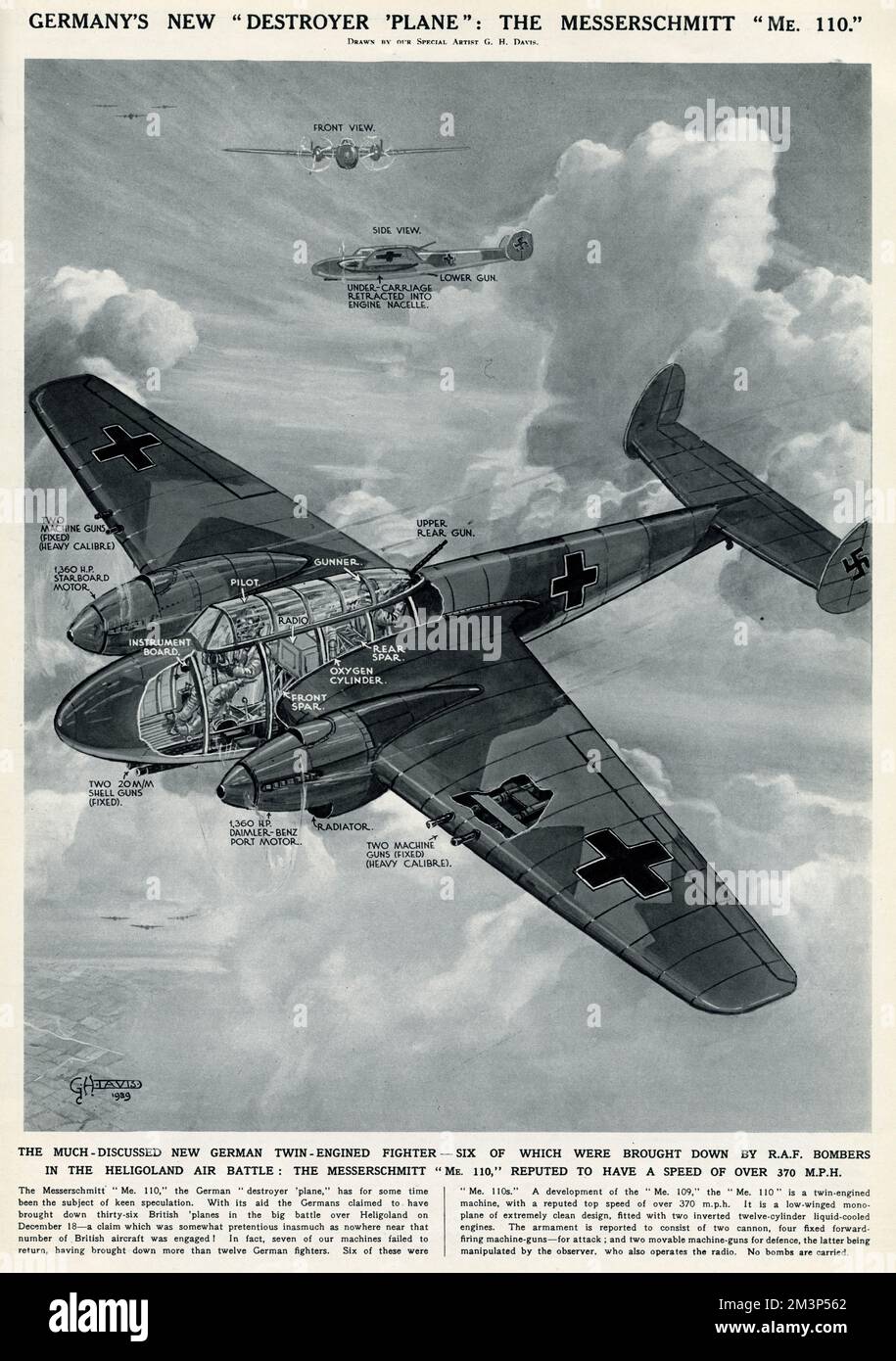 Messerschmitt 110 -Fotos und -Bildmaterial in hoher Auflösung – Alamy