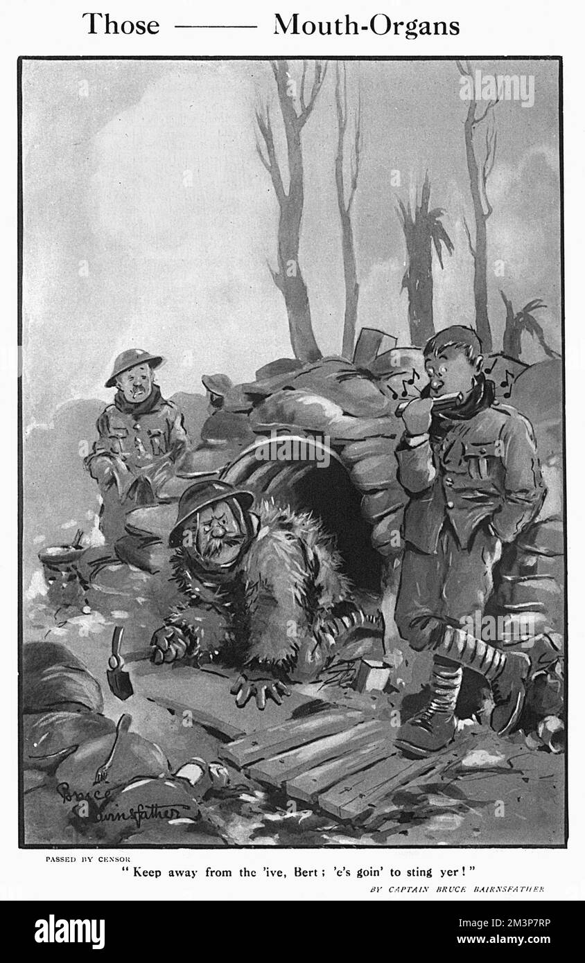 "Diese -- Mund-Organe" "halte dich vom Bienenstock fern, Bert; "es geht ...