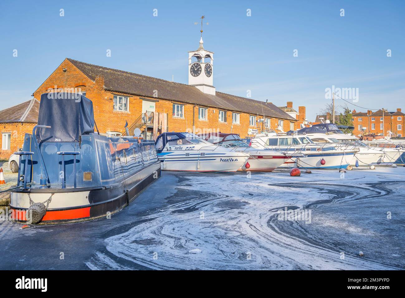 Stourport-on-Severn, Großbritannien. 16.. Dezember 2022. Wetter im ...
