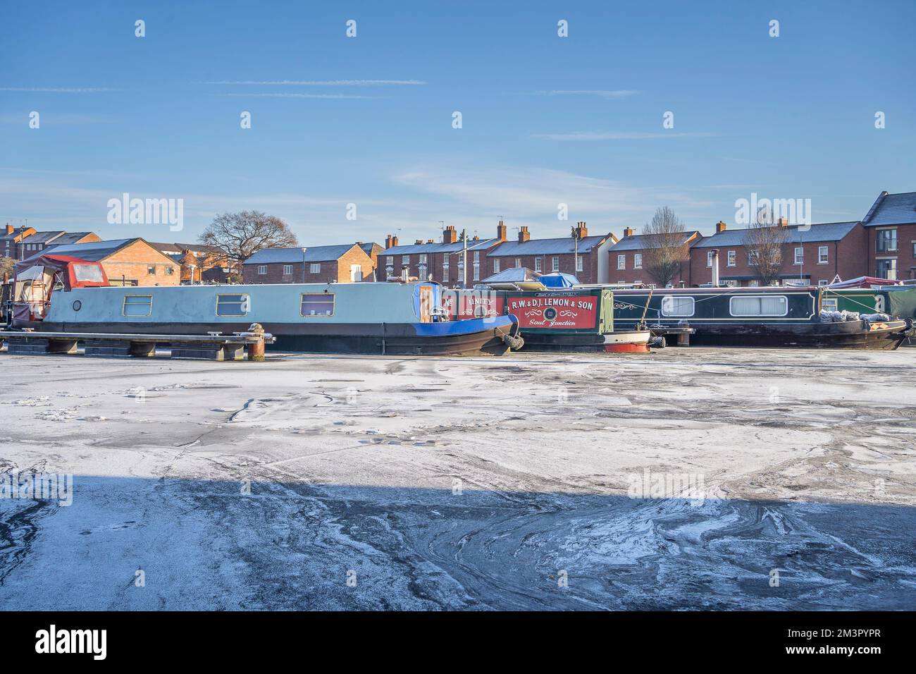 Stourport-on-Severn, Großbritannien. 16.. Dezember 2022. Wetter im ...