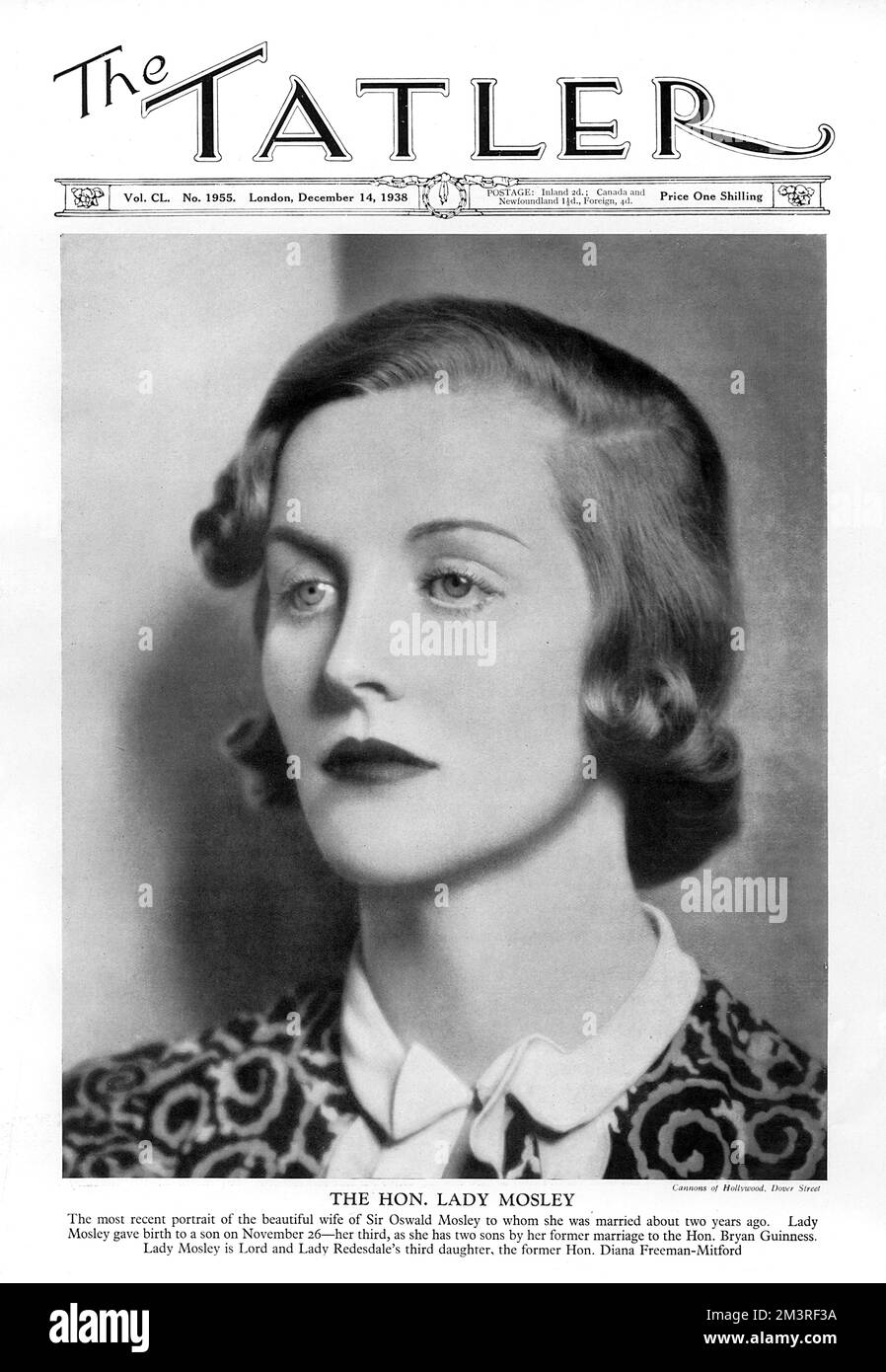 Diana lady mosley -Fotos und -Bildmaterial in hoher Auflösung – Alamy
