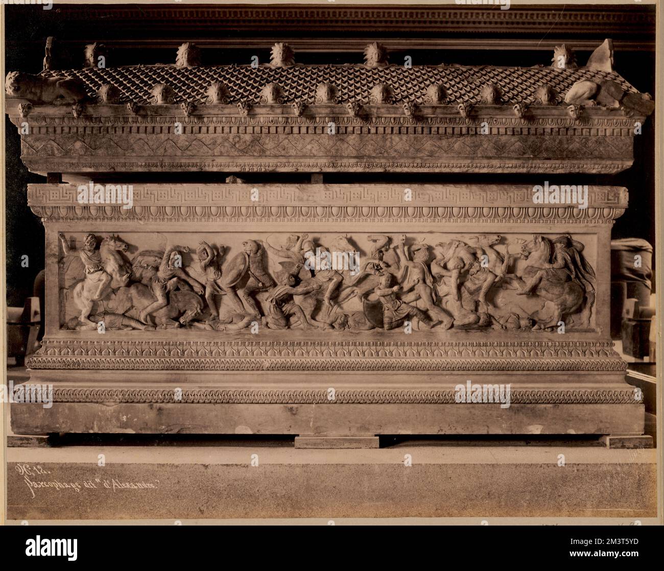 Sarcophage dit 'd'Alexandre', Antiquitäten, Sarkophage, Alexander ...