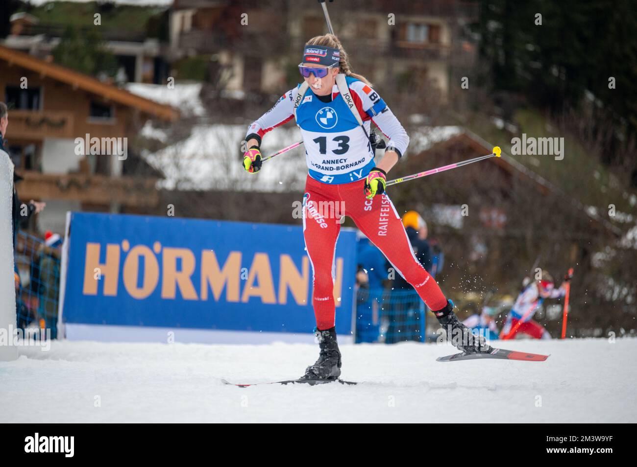 GASPARIN Elisa anlässlich der BMW IBU Weltmeisterschaft 2022, Annecy ...