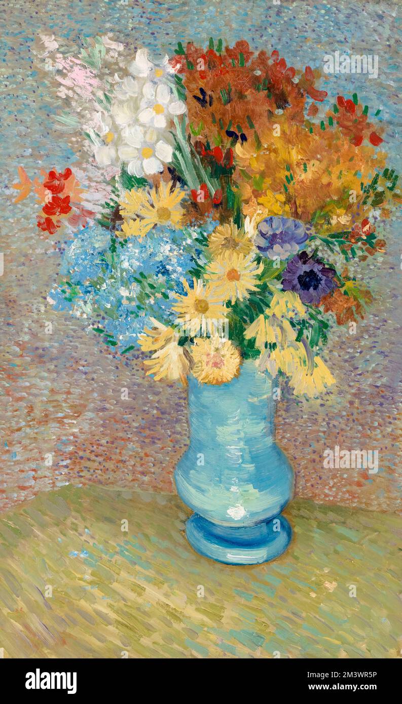 Vincent van gogh gemälde blaue vase -Fotos und -Bildmaterial in hoher Auflösung – Alamy