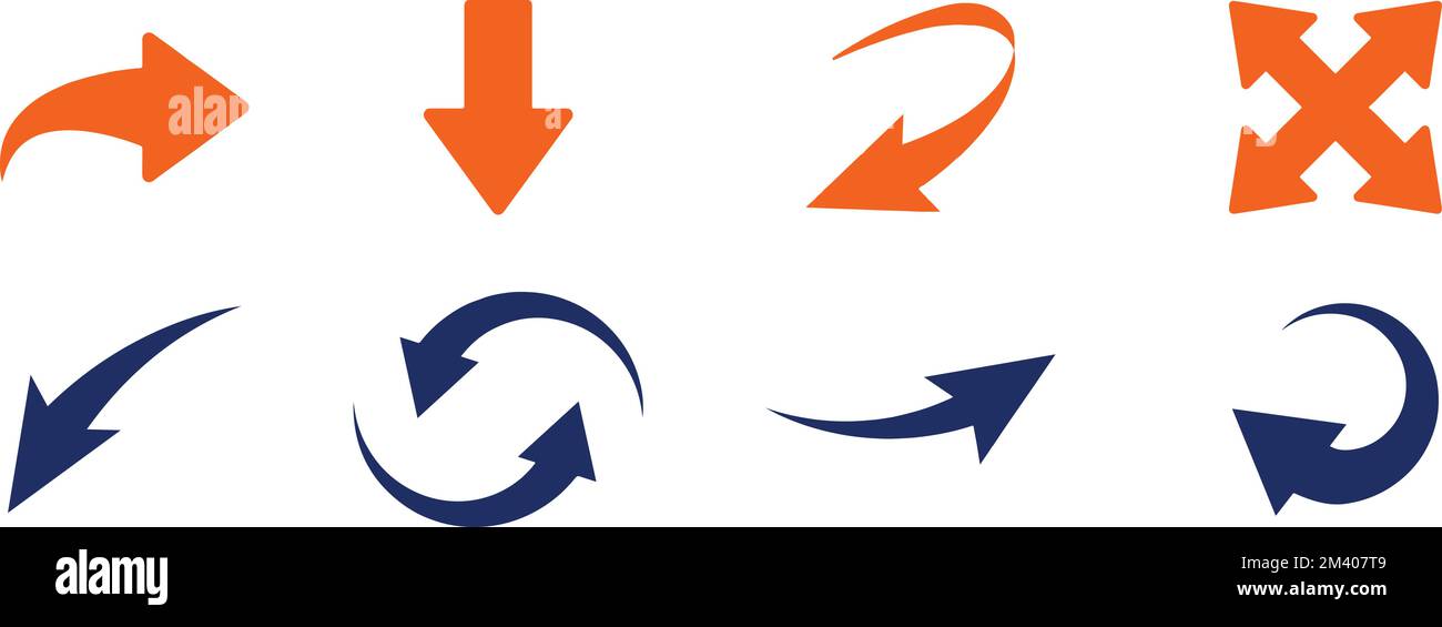Legt die Richtung des Pfeilsymbols, die Position, den Zeichenstift, den ...