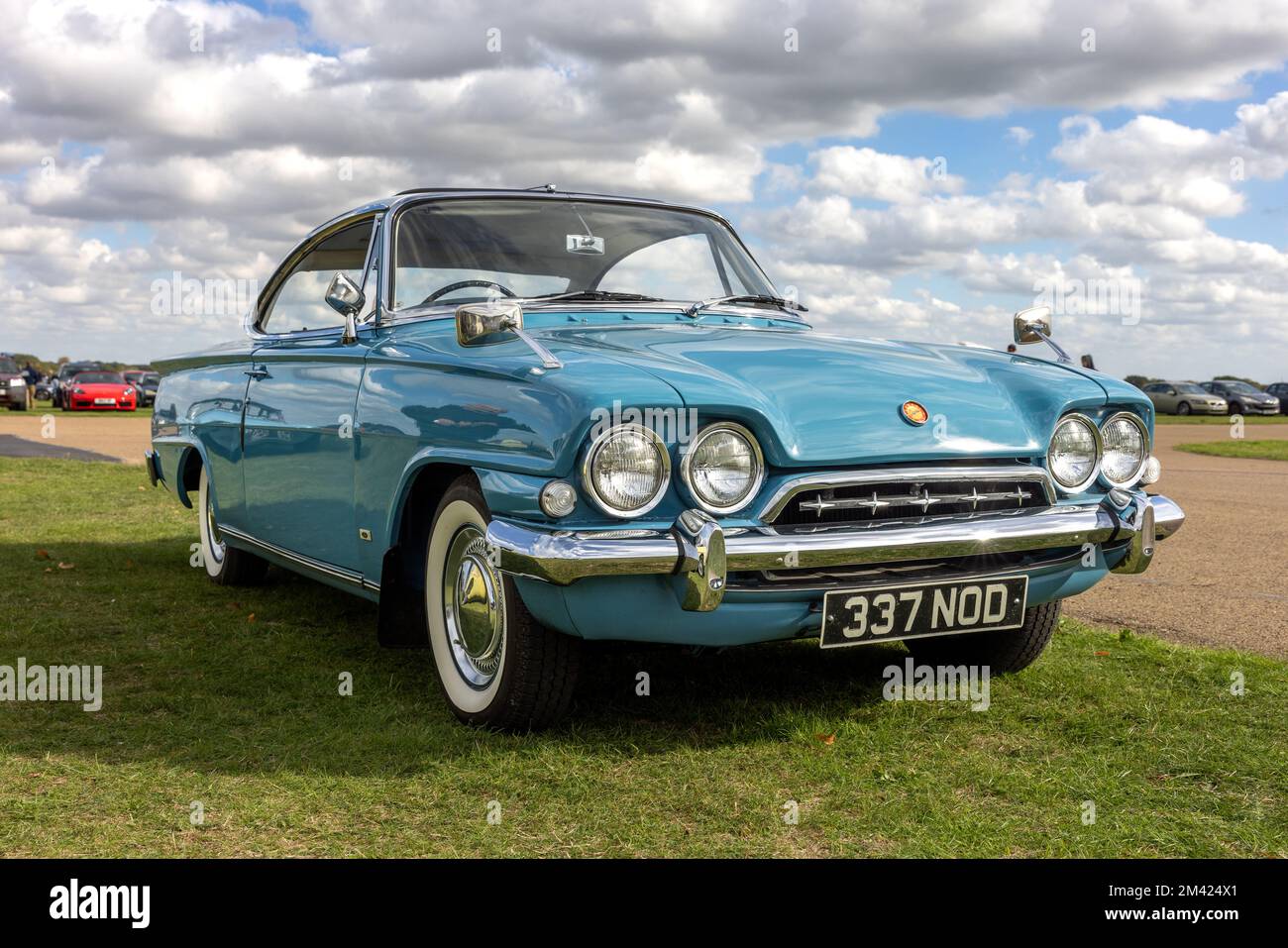 1963 Ford Consul Capri GT „337 NOD“ auf dem Oktober-Scramble, der am 9 ...