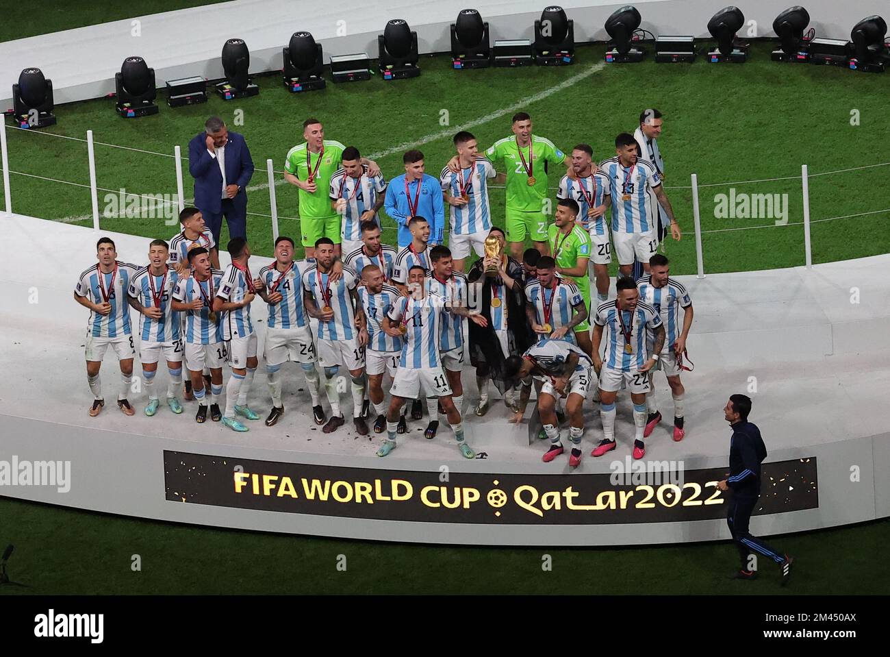 Katar, Doha. 18.. Dezember 2022. Fußball-WELTMEISTERSCHAFT KATAR 2022 ...