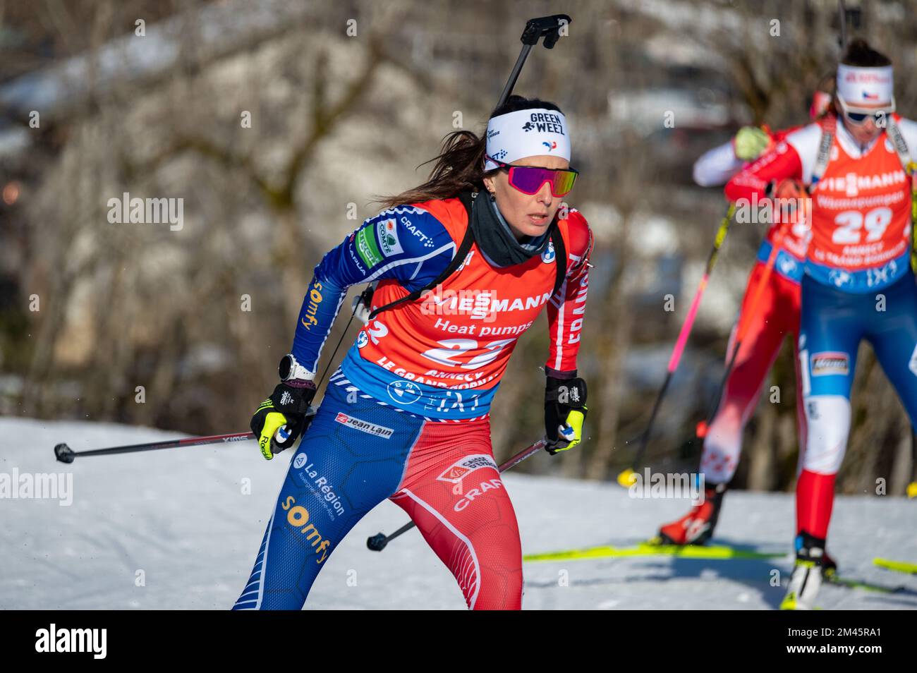 Grand-Bornand, Frankreich - 18/12/2022, CHEVALIER Chloe während der BMW ...