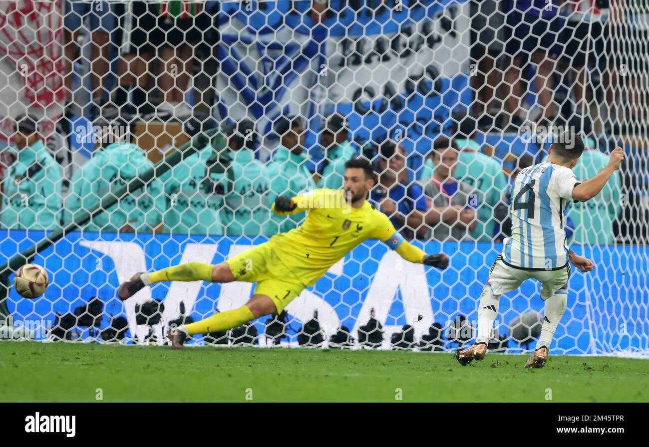 LUSAIL CITY, KATAR - 18. DEZEMBER: FIFA-Weltmeisterschaft Katar 2022 ...