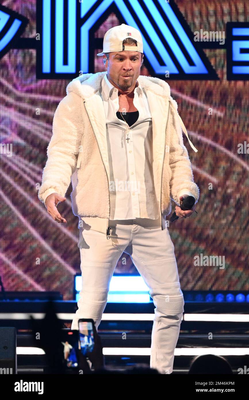 Sunrise FL, USA. 18.. Dezember 2022. Brian Littrell von den Backstreet ...