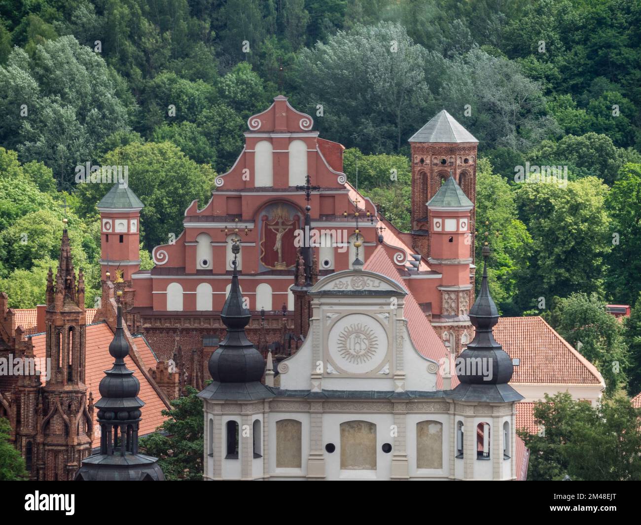 Die Kirche St. Michael (jetzt das Museum zum Erbe der Kirche) und ...