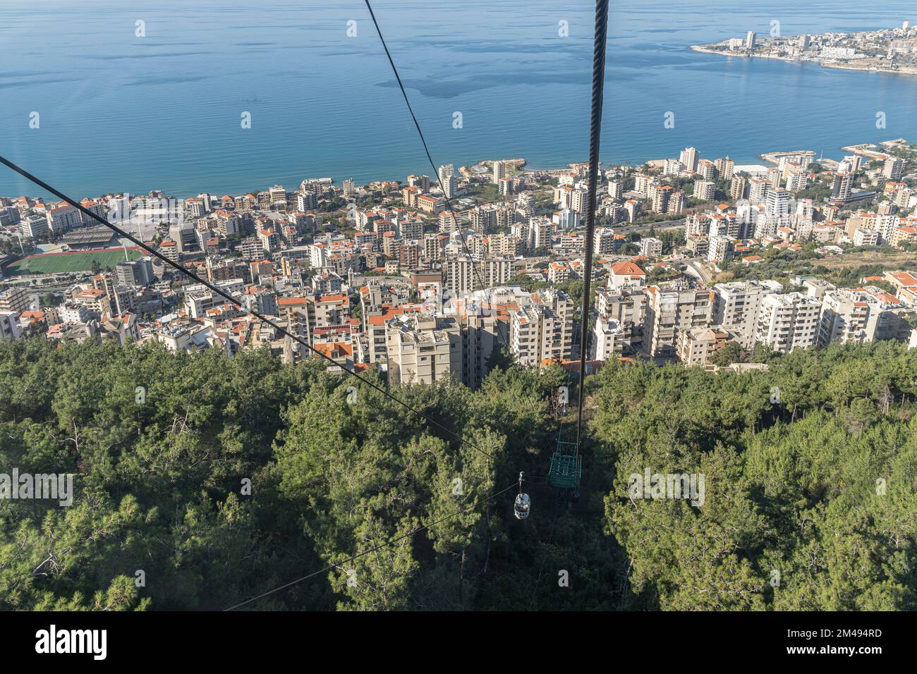 Jounieh cable car beirut lebanon -Fotos und -Bildmaterial in hoher ...
