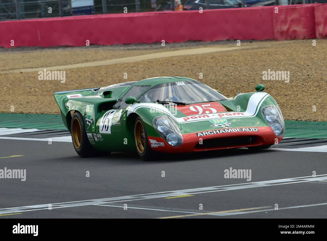 Gary Culver, Lola T70 MK3B, Yokohama-Trophäe für Masters Sports Car ...