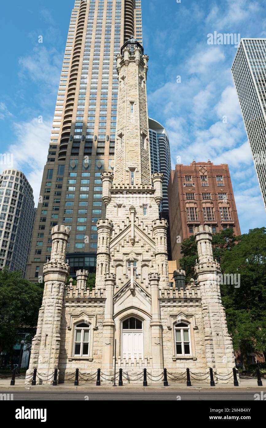 Alter chicago wasserturmbezirk -Fotos und -Bildmaterial in hoher ...