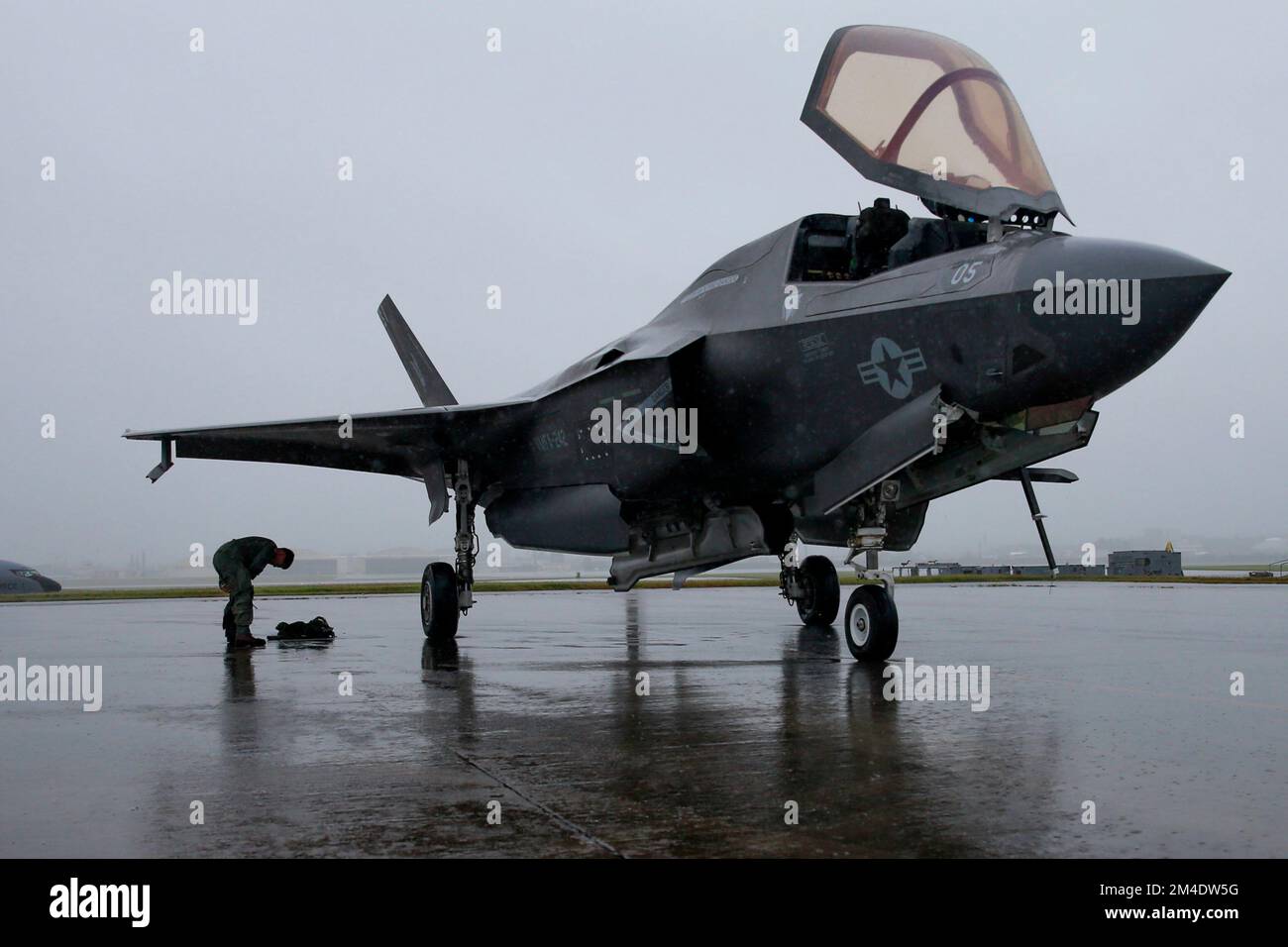 USA Marinekorps Major Benjamin Boera, ein F-35B Lightning II Pilot mit ...