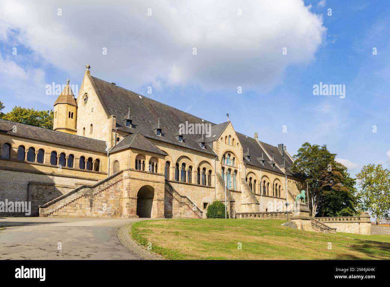 Goslar, Deutschland - 12. September 2022: Kaiserpalast von Goslar ...