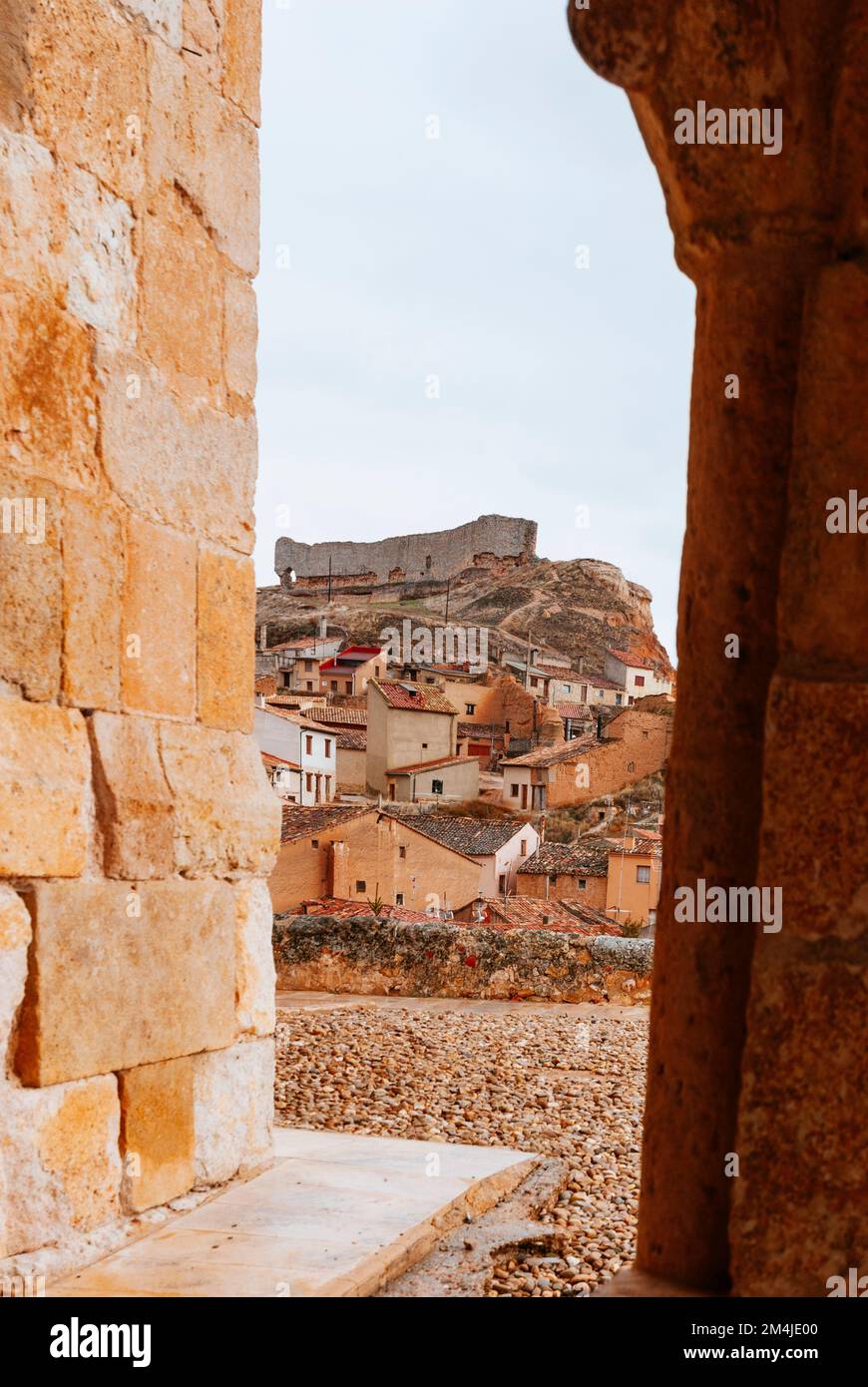 Atrium der Kirche Nuestra Señora del Rivero, der Virgen del Rivero oder ...