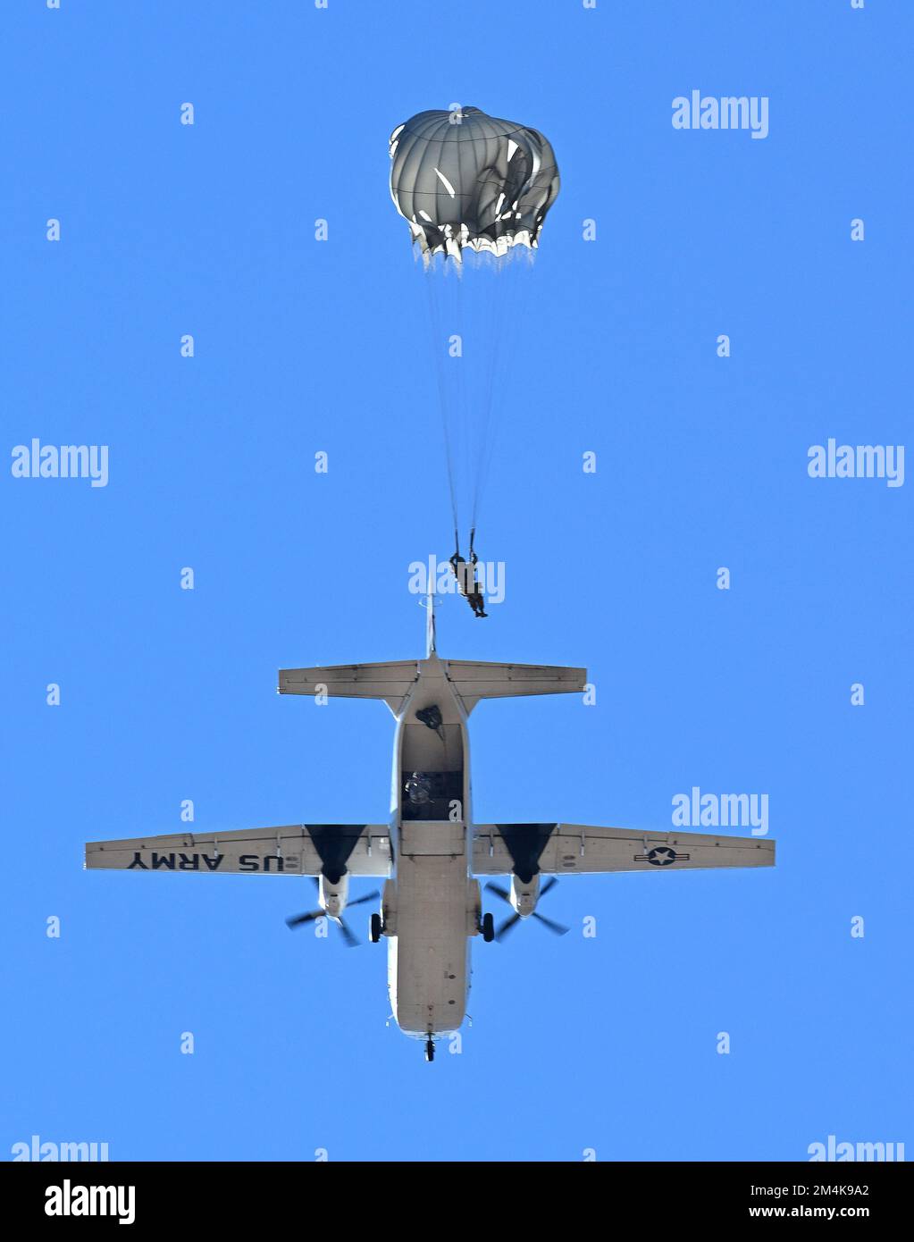 Soldaten aus den USA Army John F. Kennedy Special Warfare Center and ...