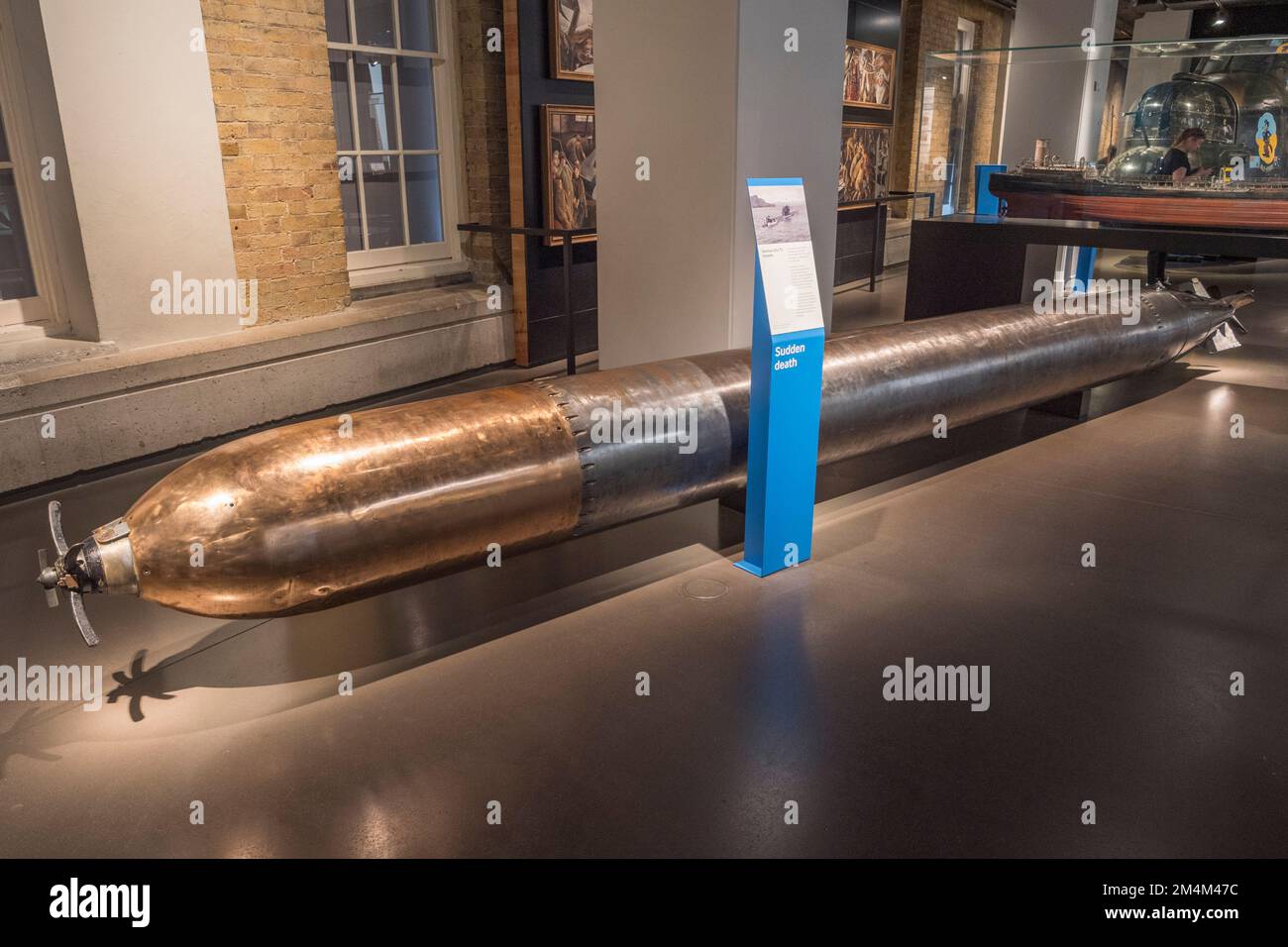 A German U Boat WWII G7e/T3 Torpedo Imperial war Museum, London ...