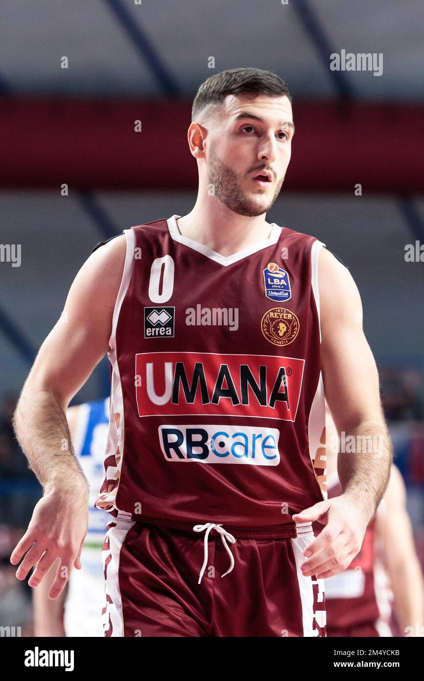 Taliercio, Venedig, Italien, 10. Dezember 2022, Marco Spissu (Umana ...