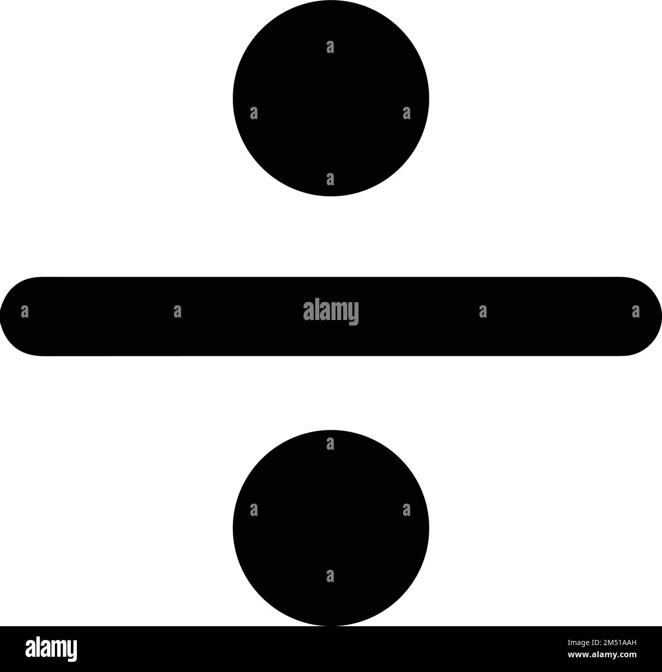Symbole de division en latex Stock-Vektorgrafiken kaufen - Alamy
